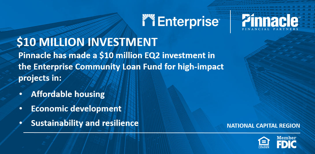 Pinnacle Invests $10 Million in Enterprise Community Partners' CDFI ...